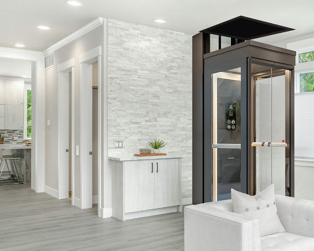 Shaftless home elevator shopping considerations - Cibes Symmetry