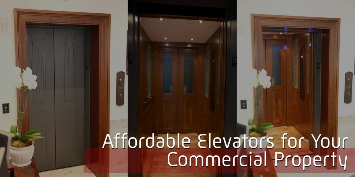 Affordable elevators for commercial property - Cibes Symmetry