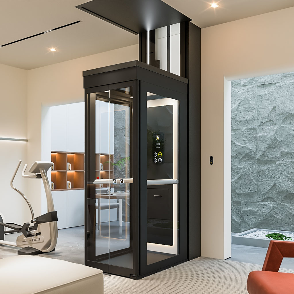 Shaftless Home Elevator | Space-saving solution | Cibes Symmetry